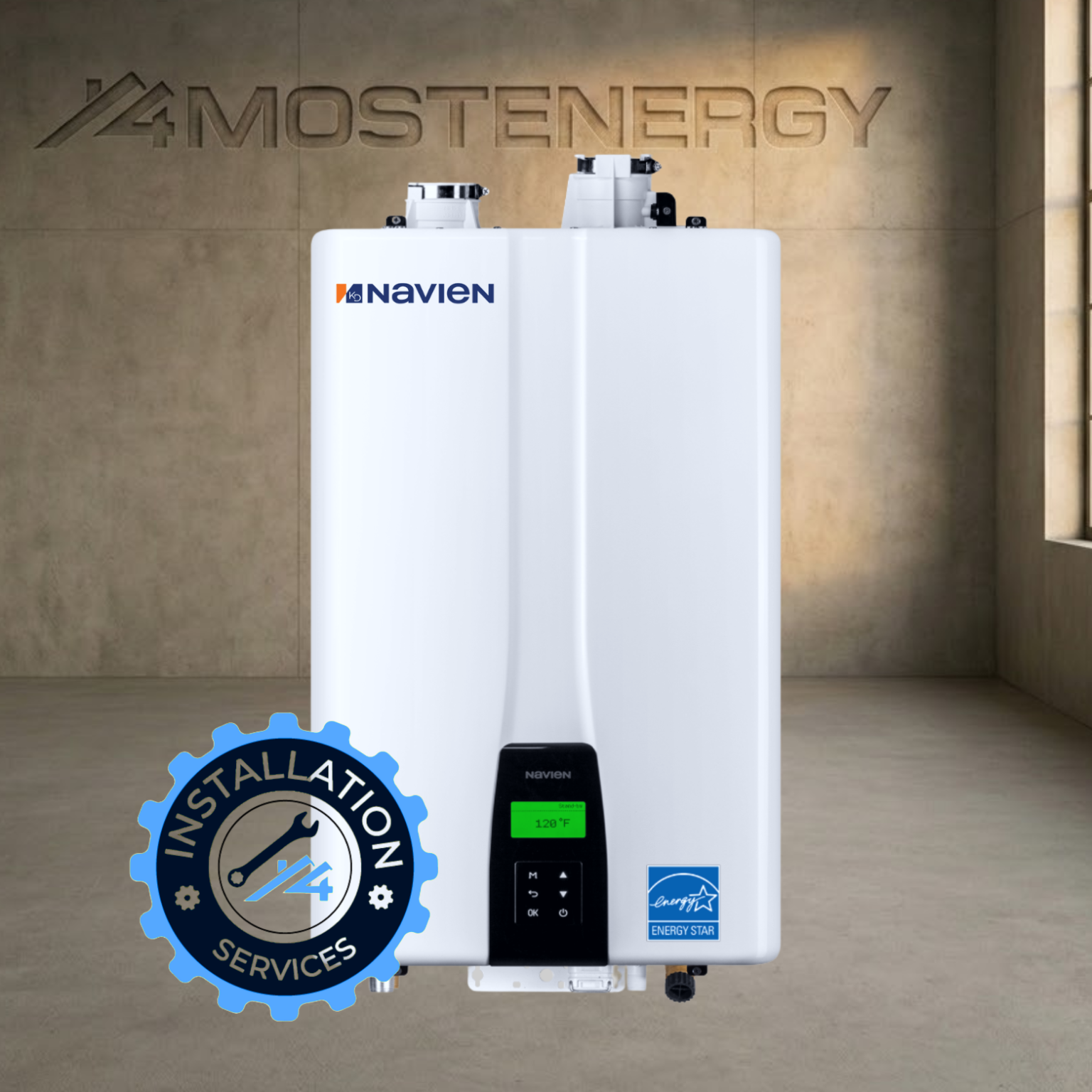 Navien NPE-240S2 Tankless Water Heater | 199k BTU | 4Most Energy